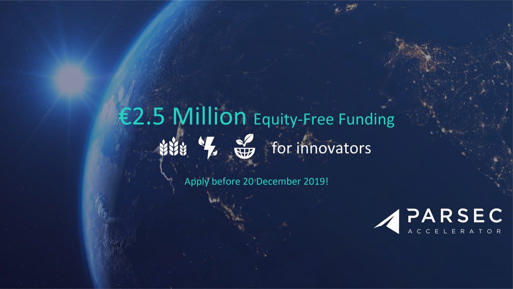 Parsec launches its first open call for applications for startups